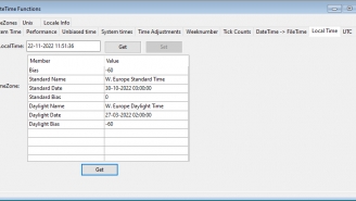 Download Date & Time | DataFlex Downloads Center