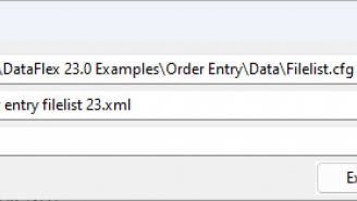 Download FileList Import & Export | DataFlex Downloads Center